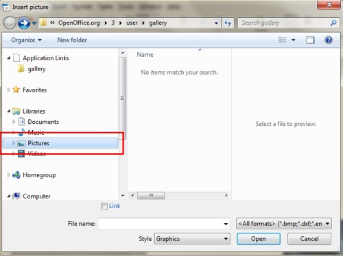 Tipsheet - Open Office Writer - Image Insert